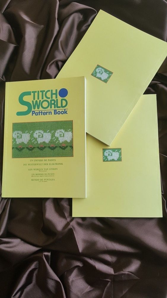 Brother Knitting Machine Stitch World I Pattern Book new — machine4u