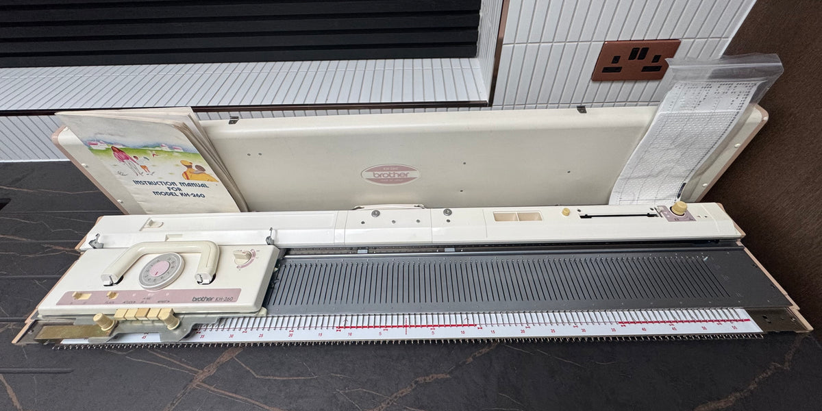 knitting machine brother kh260 bulky reconditioned — machine4u