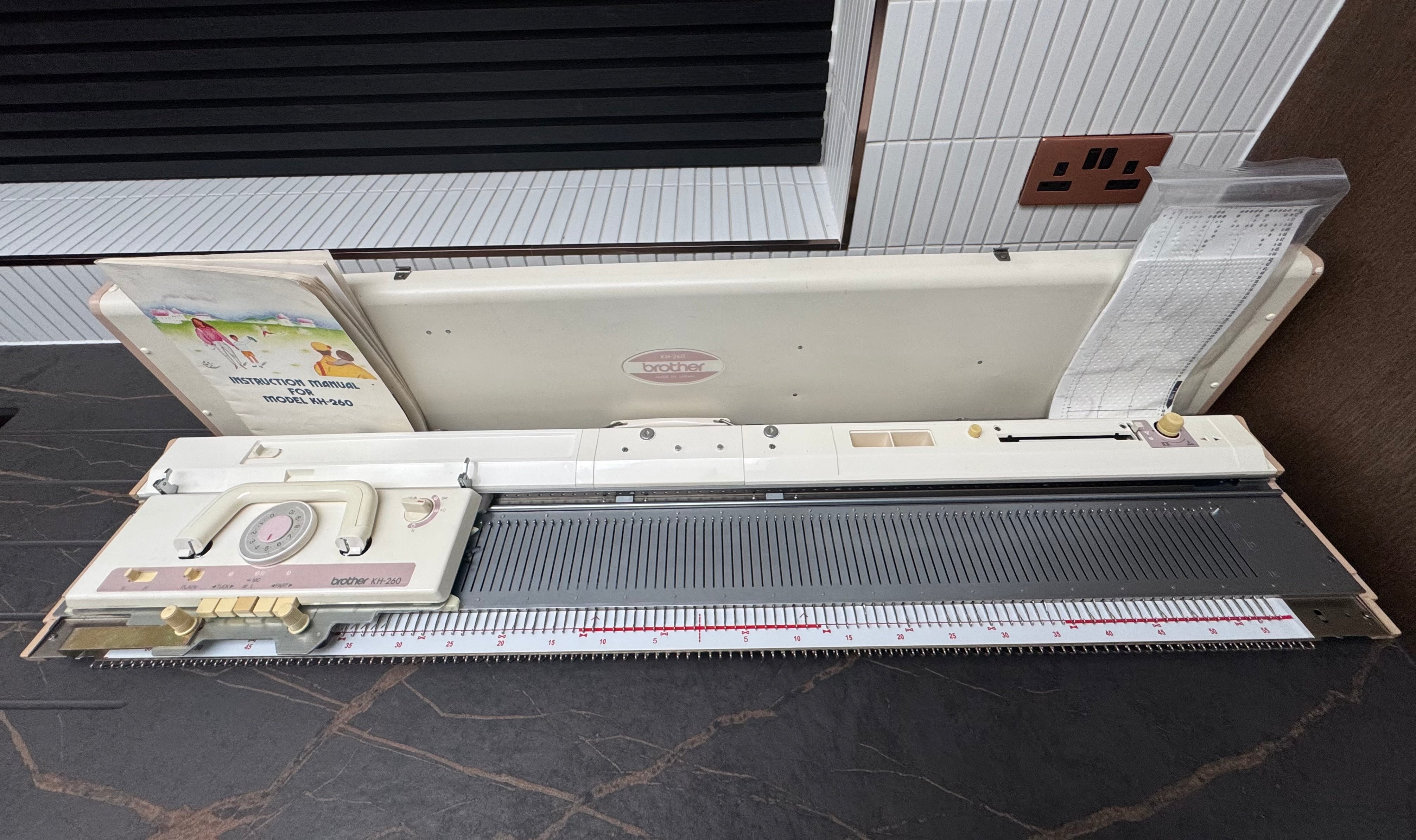 knitting machine brother kh260 bulky reconditioned — machine4u