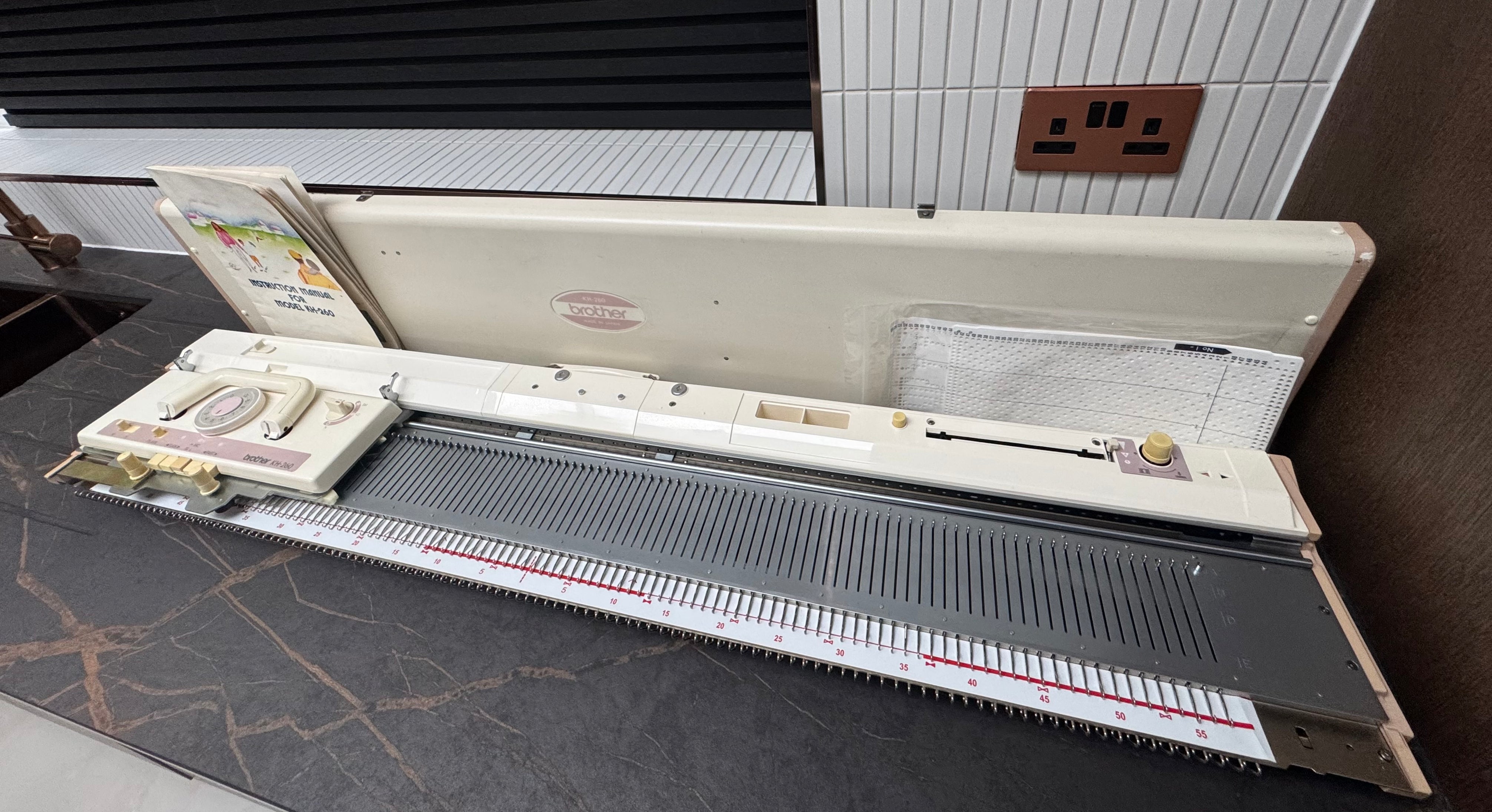 knitting machine brother kh260 bulky reconditioned — machine4u