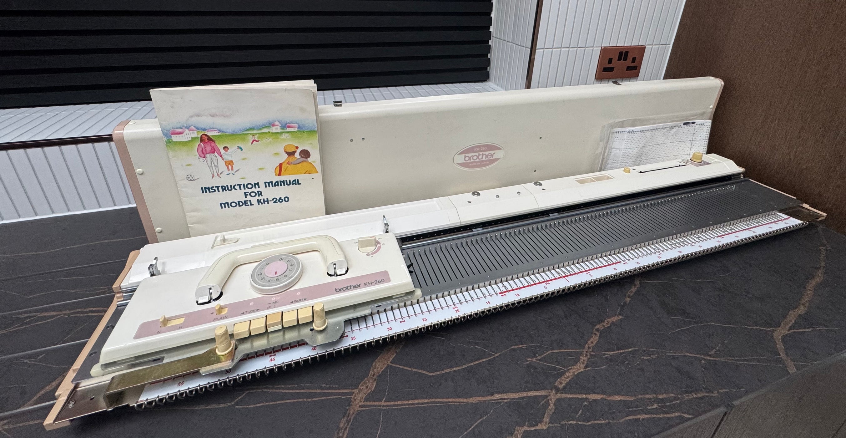 knitting machine brother kh260 bulky reconditioned — machine4u