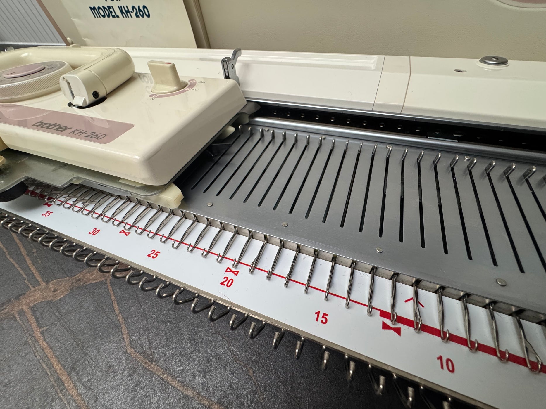 knitting machine brother kh260 bulky reconditioned — machine4u