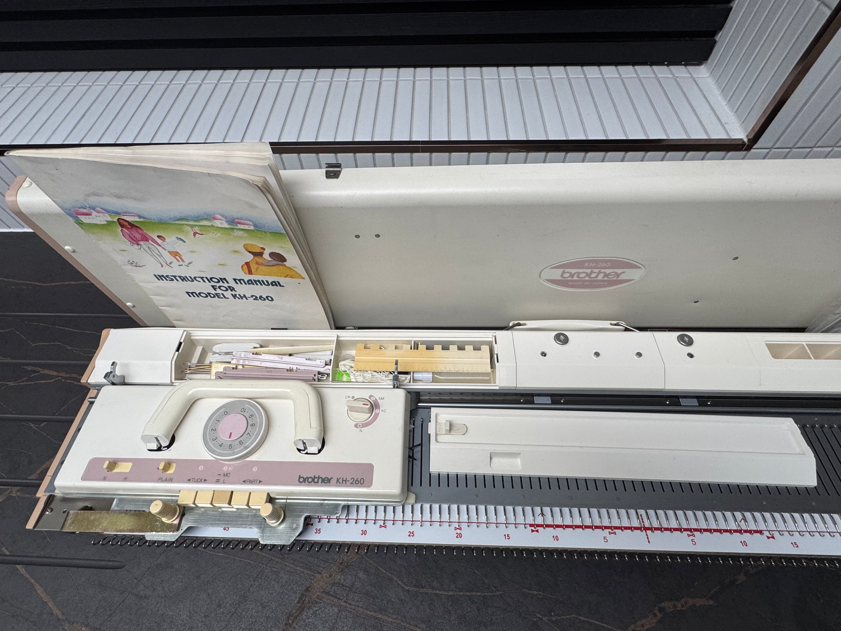 knitting machine brother kh260 bulky reconditioned — machine4u
