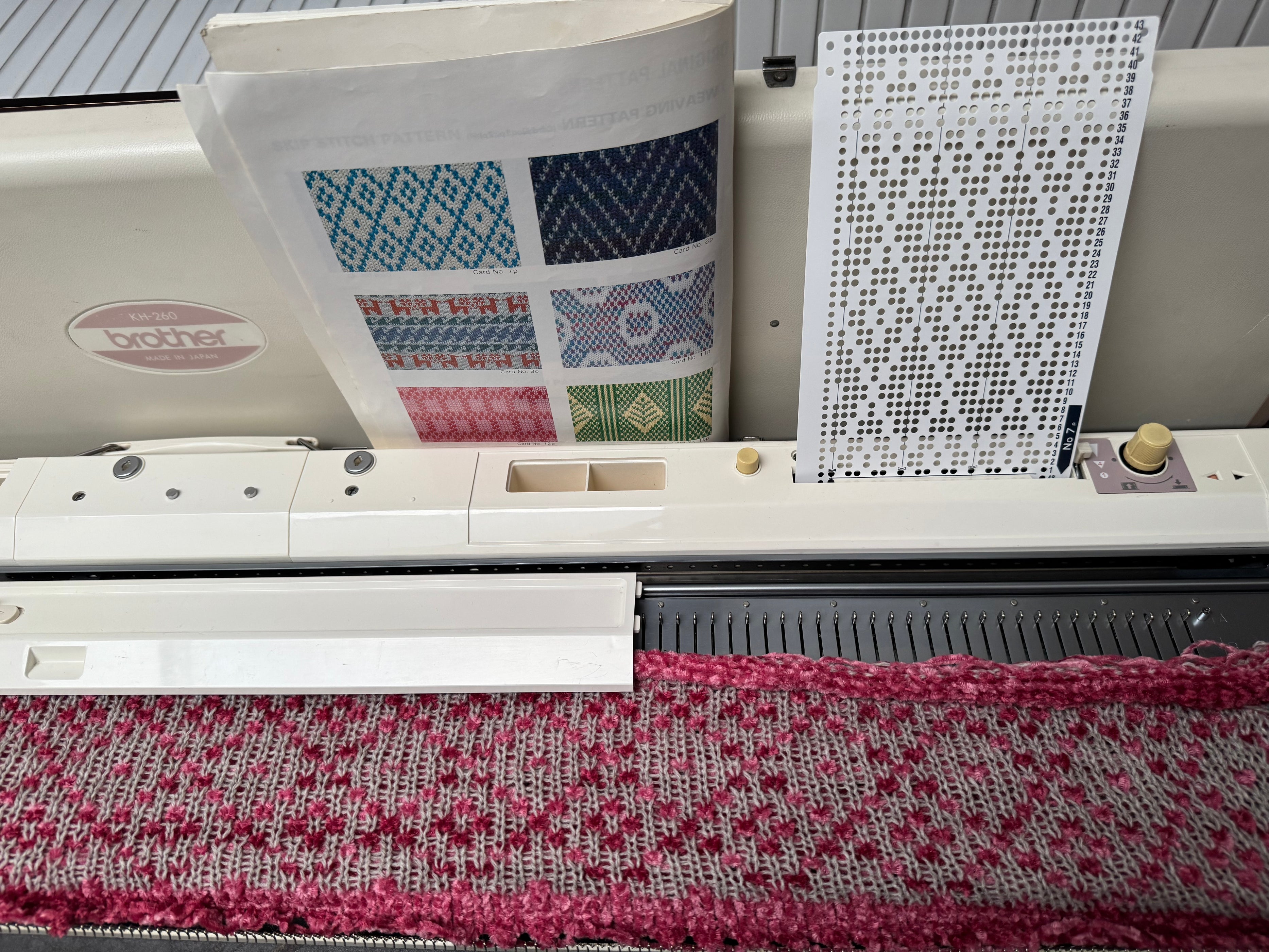 knitting machine brother kh260 bulky reconditioned — machine4u