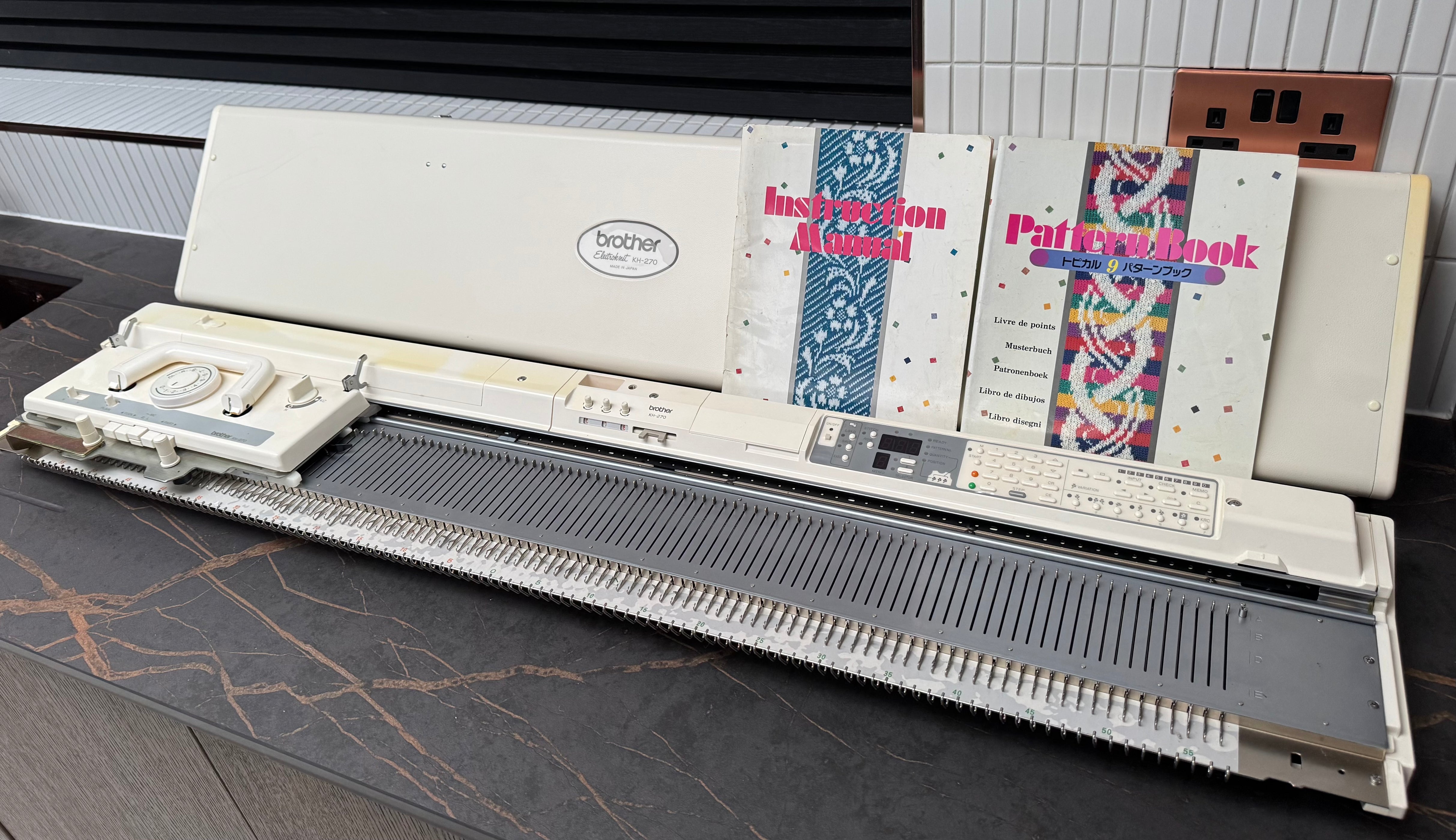 knitting machine brother kh270 bulky electronic reconditioned — machine4u