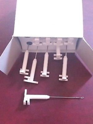 knitting needles x 5 for garter carriage brother knitting machine ...