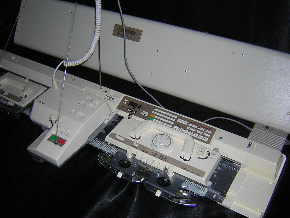 knitting machine brother kh940 + garter carriage kg95 package — machine4u