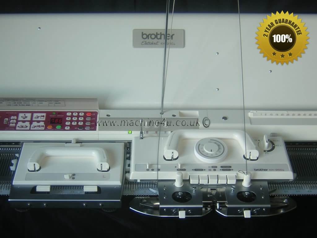 Brother knitting machine kh950i + ribber kr850 package — machine4u